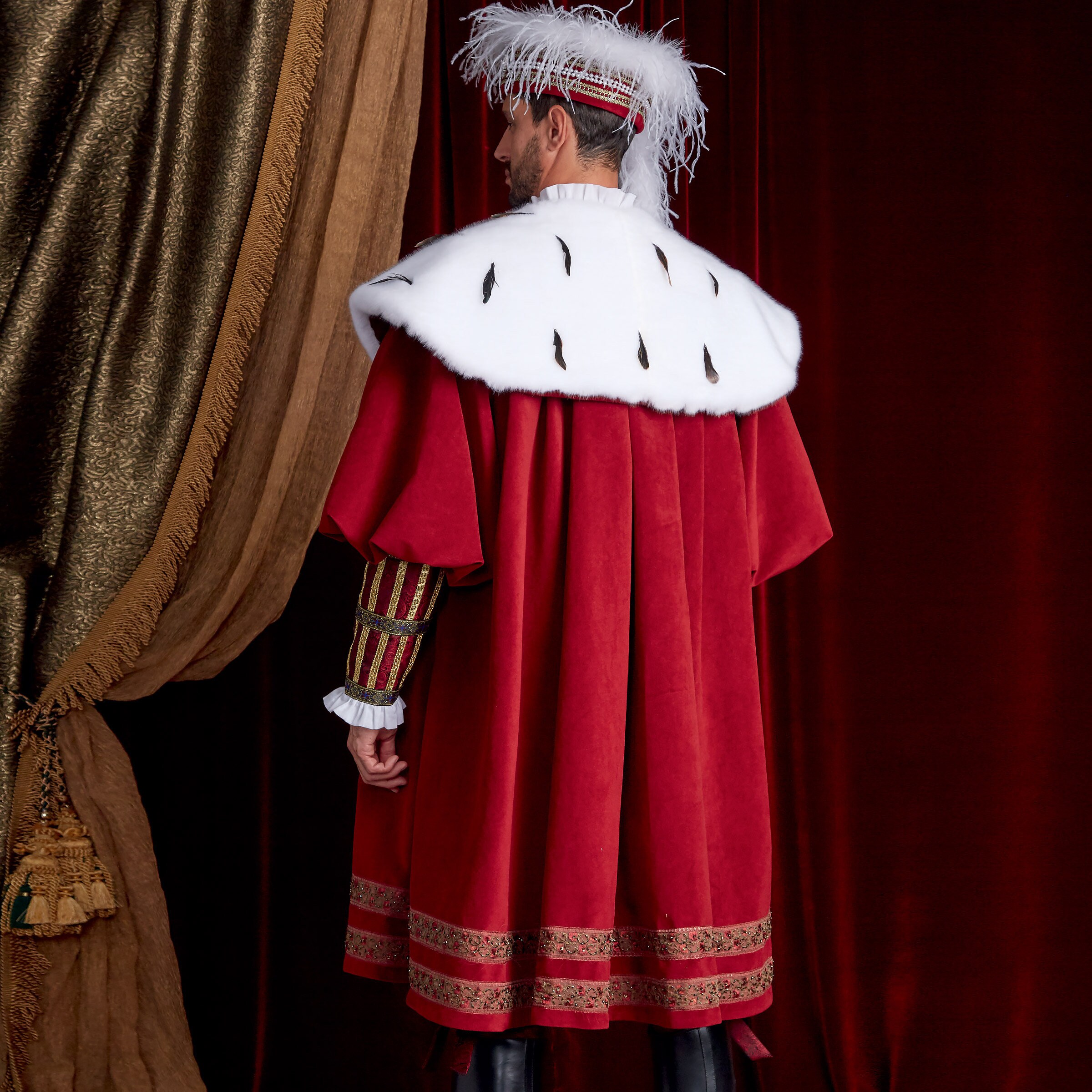 Simplicity 9096 Medieval King Lord Mantle Gowns Coat | Etsy