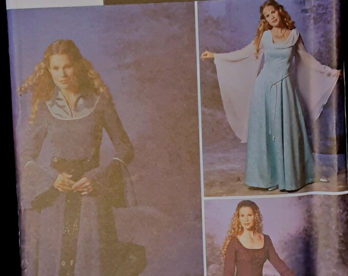 Simplicity 9891 Vintage OOP Costume Gown Sewing Pattern Sizes 6-12 ...