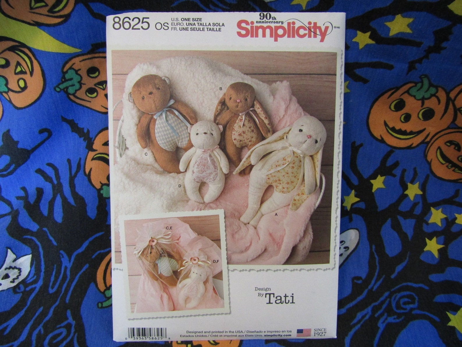 Simplicity 8625 Plushies Stuffed Animal Sewing Patterns Bears - Etsy