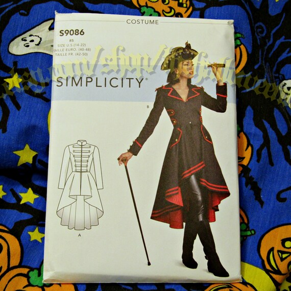 Simplicity 9086 Aka R11595 Laced Back Jacket Sewing Pattern - Etsy