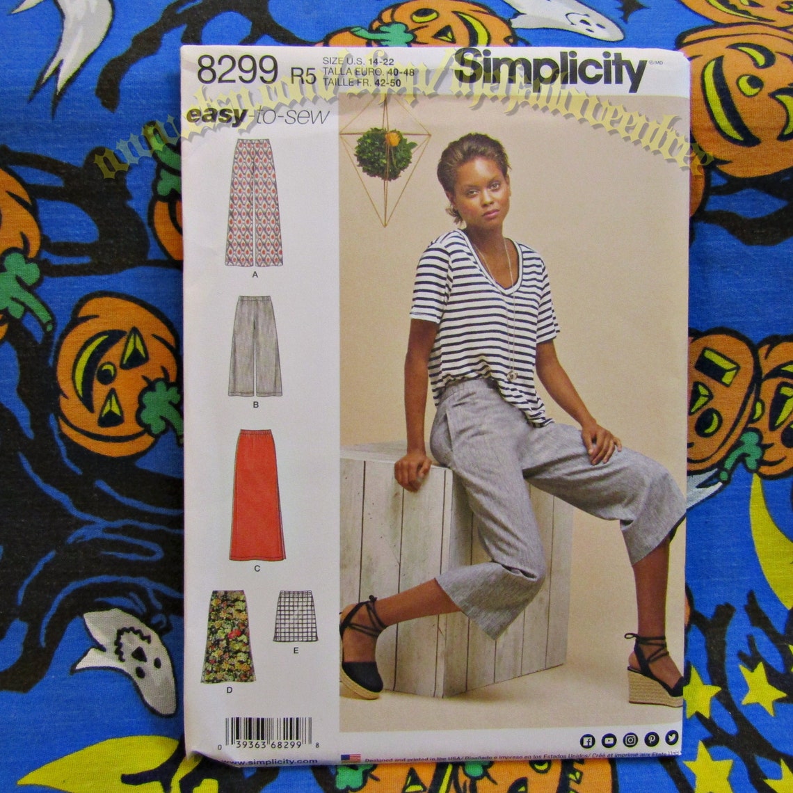 Simplicity 8299 Sewing Pattern for Skirts or Pants in Various - Etsy