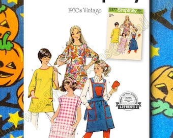 Simplicity 9312 Wrap Apron Dress Sewing Pattern Adult Sizes Xs-xl S8904 ...