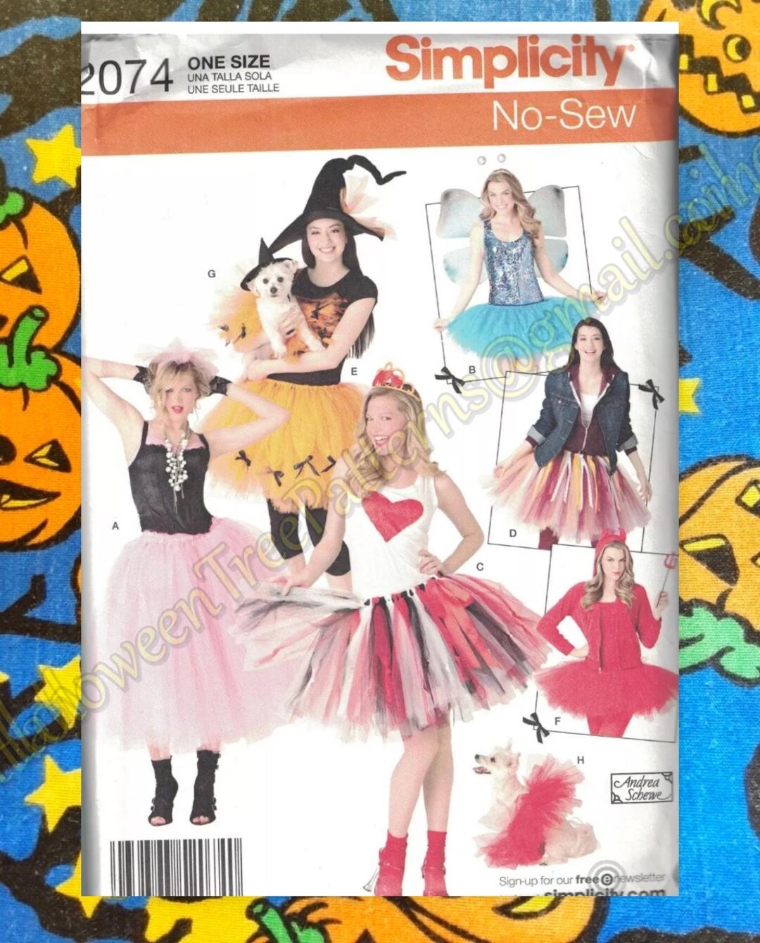 Simplicity 2074 Tulle Skirt Ballerina Tutu Sewing Pattern S2074 OOP - Etsy