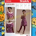 Simplicity 9125 Formerly 1355 Womens Romper and Maxi Dress Sewing ...