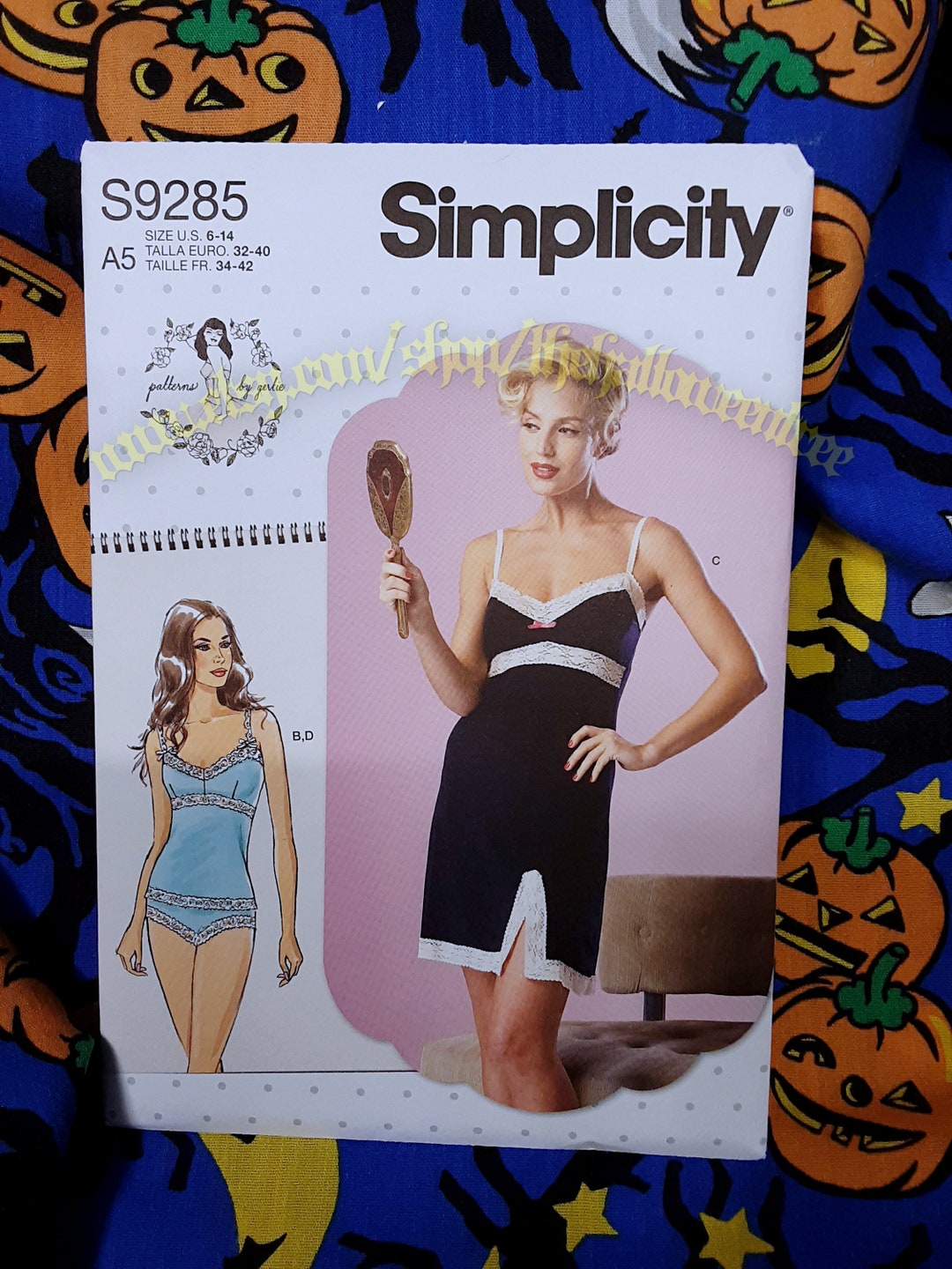 Simplicity 9285 Vintage Style Undergarments Sewing Pattern 6-14 ...