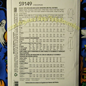 Simplicity S9149 Boho Blouse Top and Pants Sewing Pattern Sizes 8-16 ...