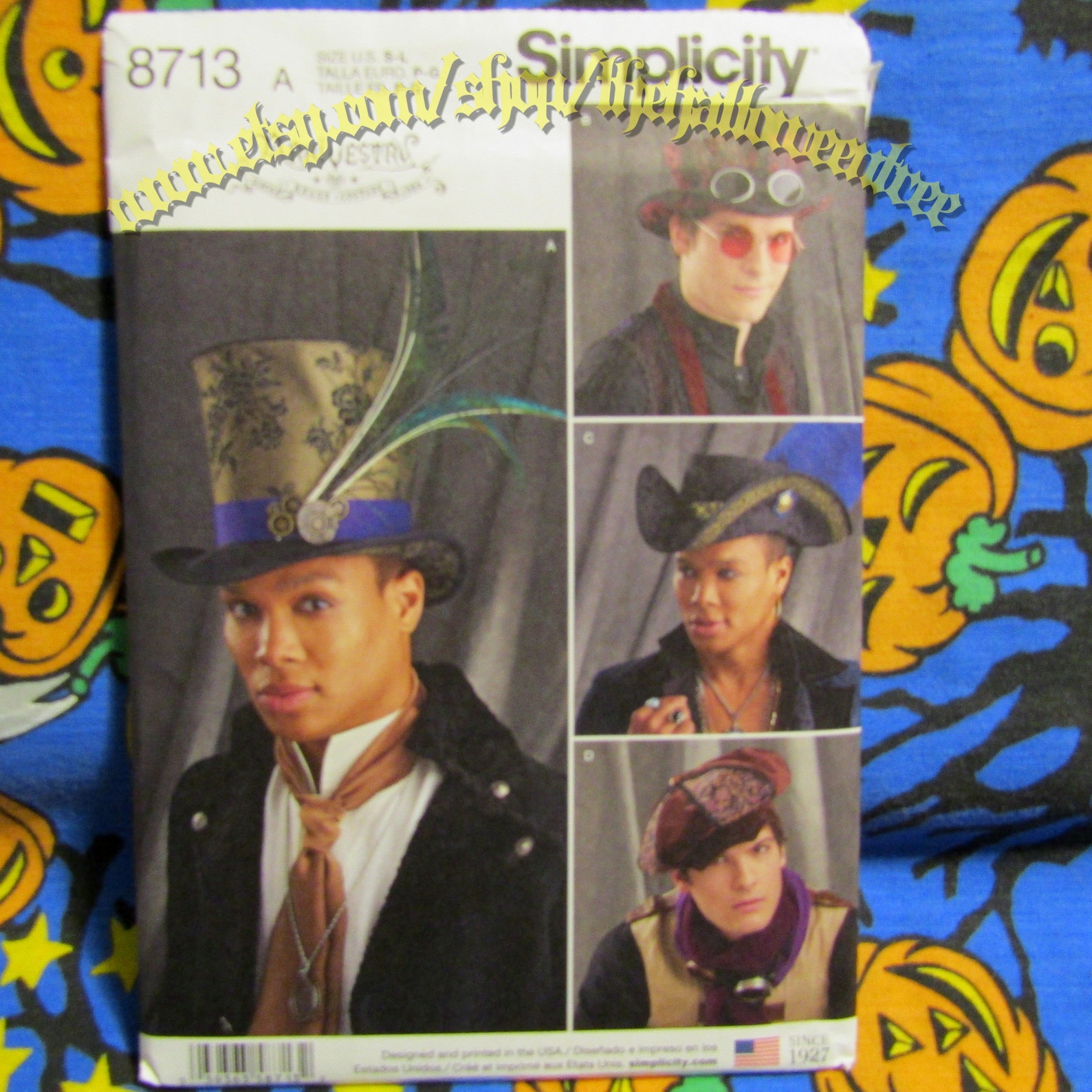 Simplicity 8713 Hats Sewing Pattern Haberdashery S8713 Hats in - Etsy
