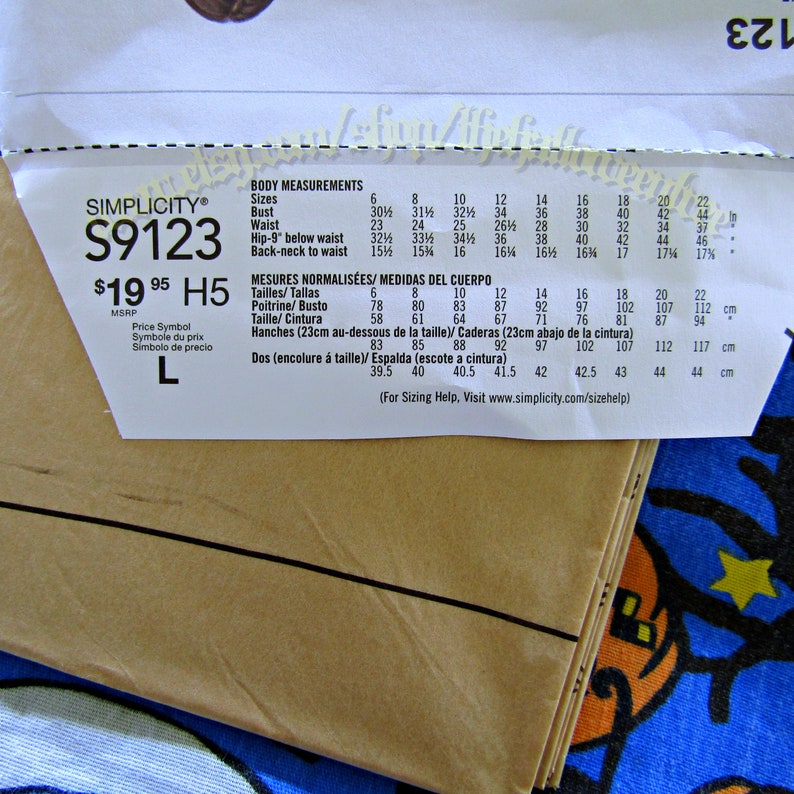 Simplicity 9123 Aka 1200 Boho Skirt Sewing Pattern Misses - Etsy