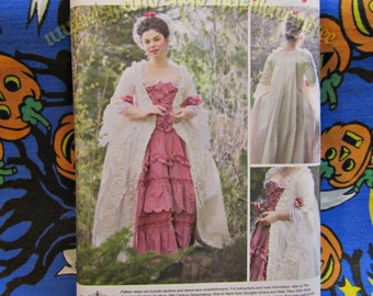 Simplicity 8941 18th Cent Baroque 1700s Dress Sewing Pattern | Etsy