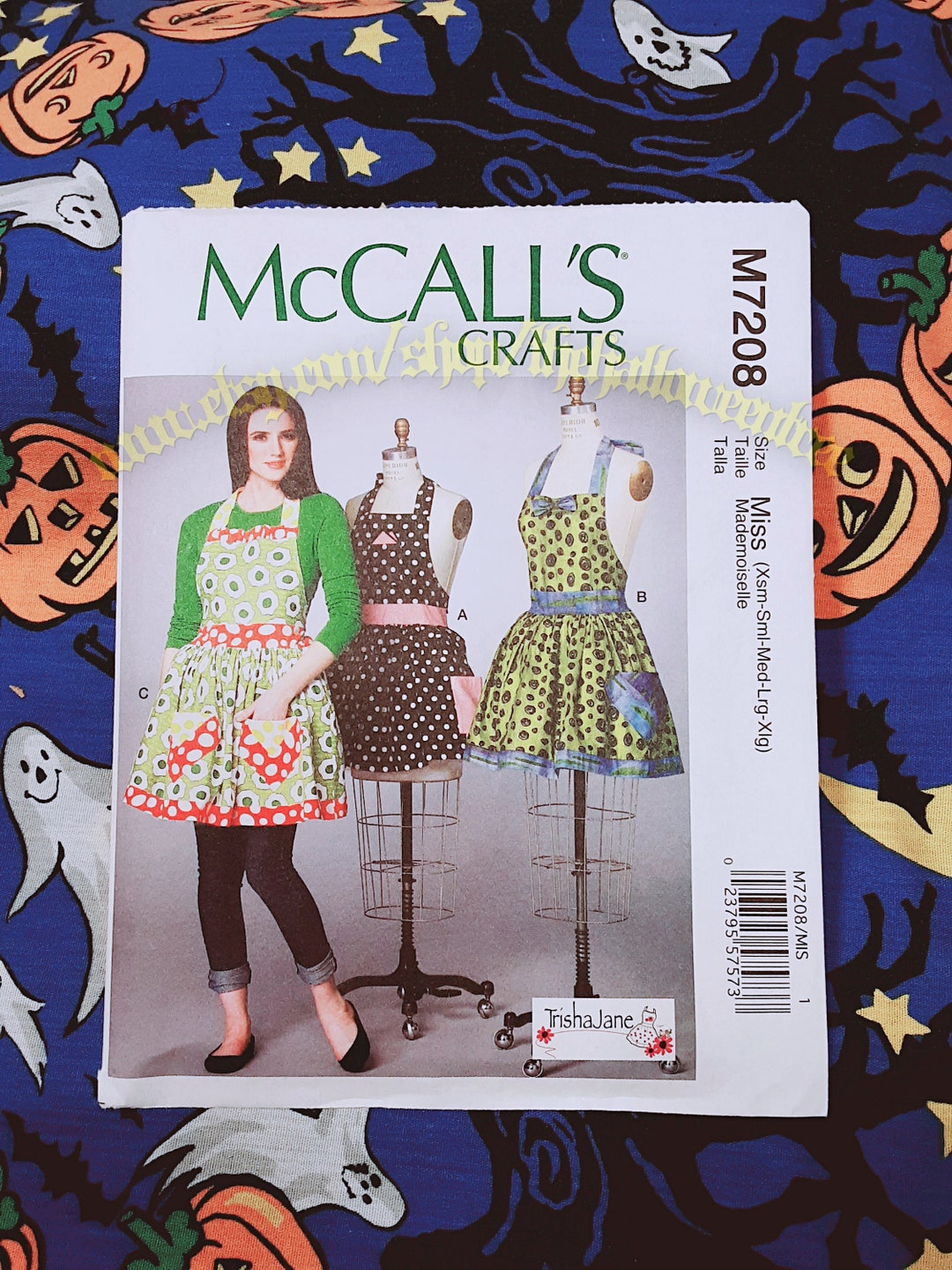Mccalls 7208 Apron Sewing Patterns Adult Sizes XS-XL M7208 - Etsy