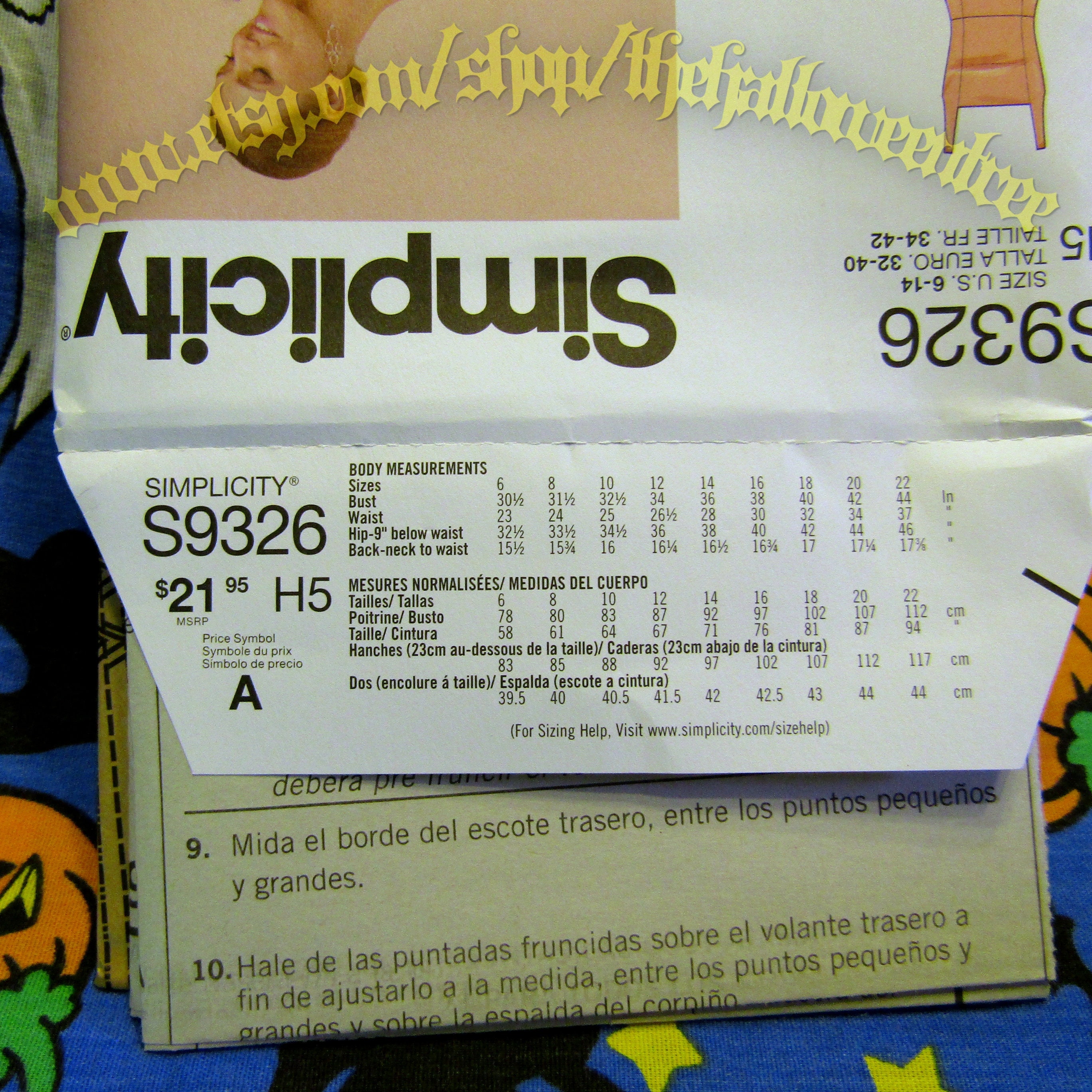 Simplicity 9326 Summer Dresses Sewing Pattern Sizes 6-14 S9326 - Etsy