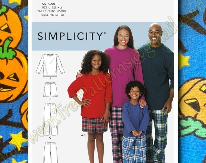 Simplicity S9202 Adult Pajamas Loungewear Quarantine-formal Sewing ...