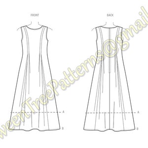 New Look 6778 Dress Sewing Pattern Sizes 10-22 N6778 - Etsy