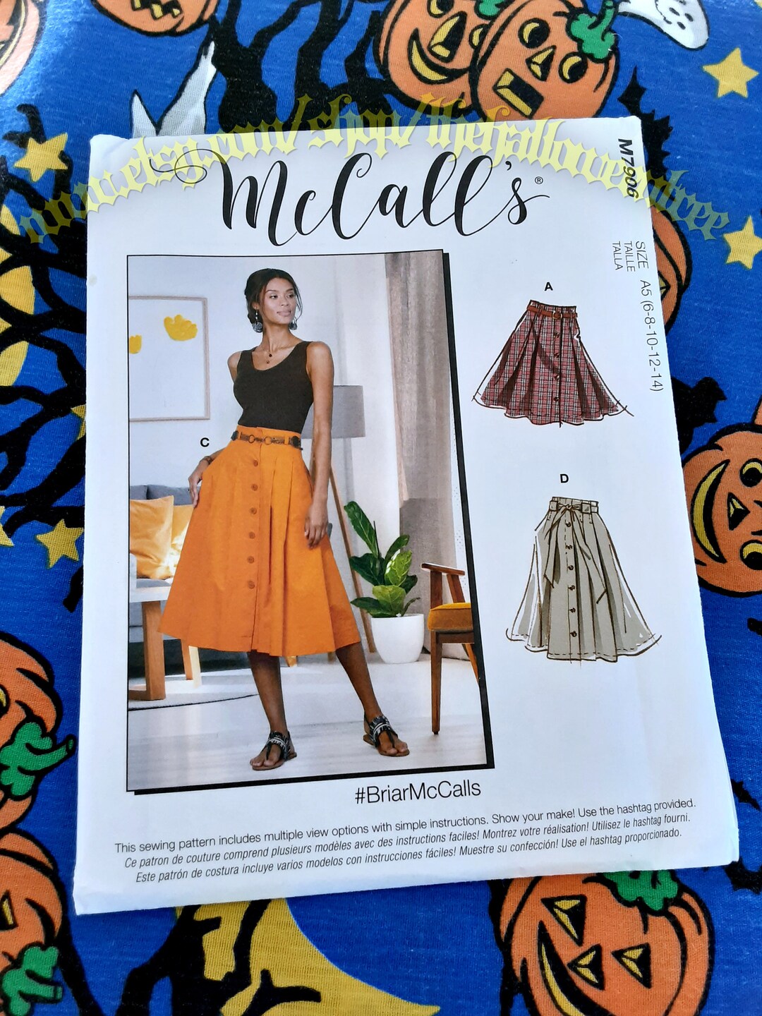 Mccalls 7906 Pleated Skirt Sewing Pattern Sizes 6-14 M7906 - Etsy