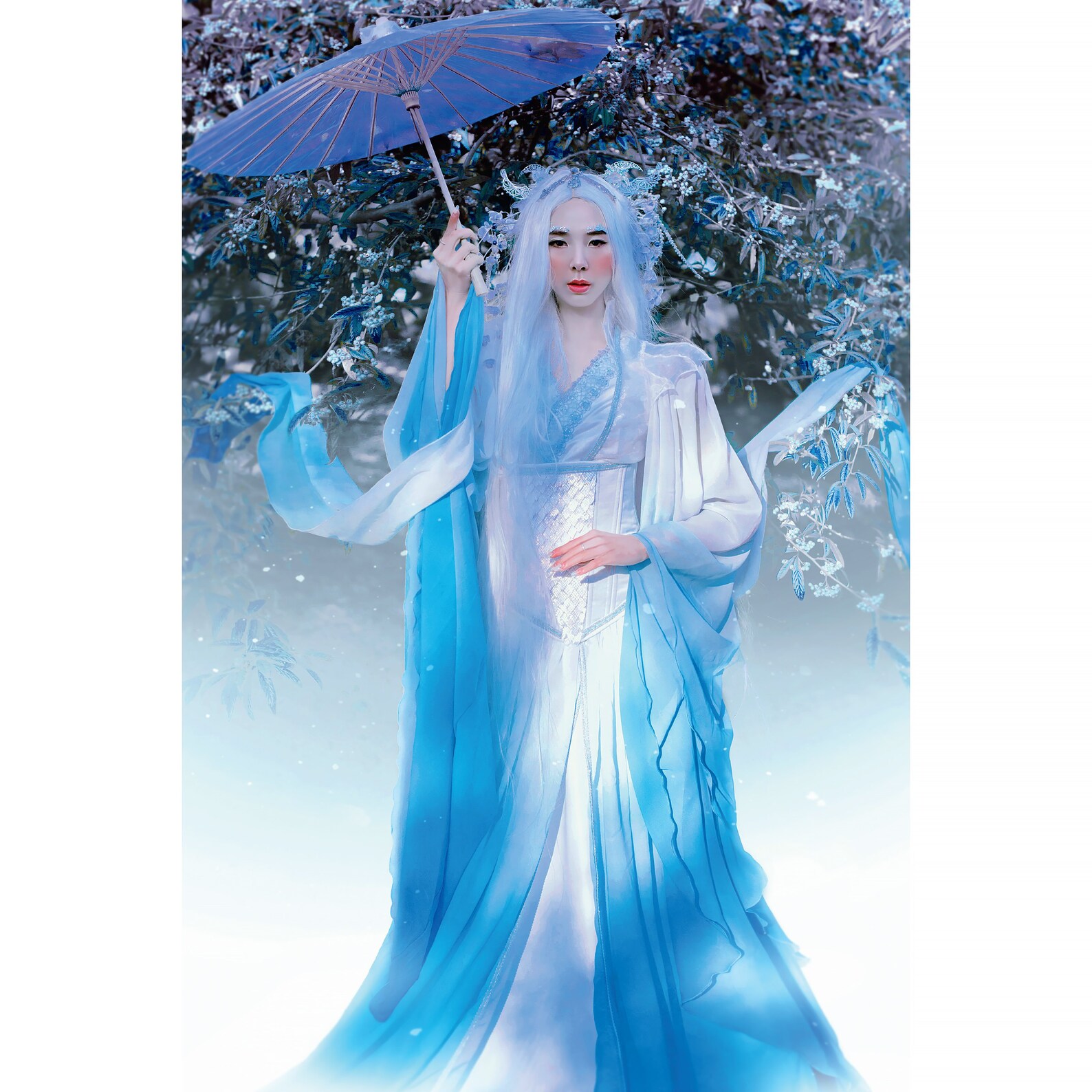 Simplicity 8971 Fairy Princess Witch Butoh Dress Gown Costume - Etsy