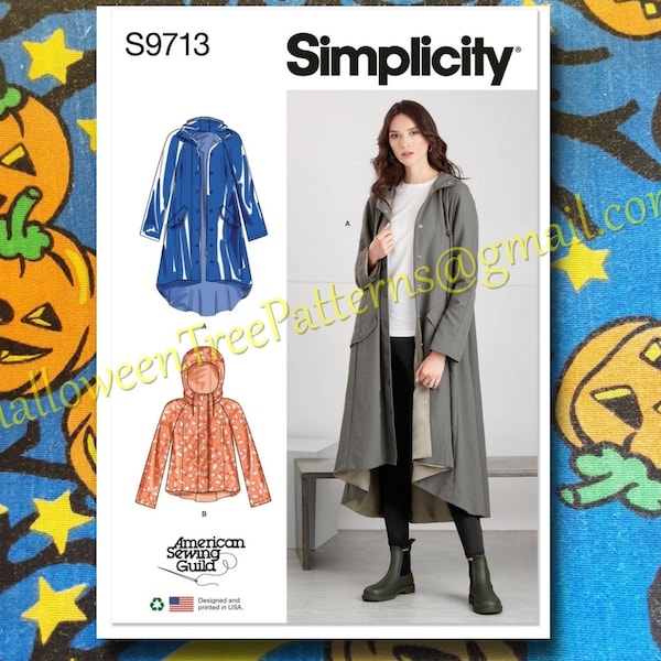 Hooded Coat Pattern - Etsy