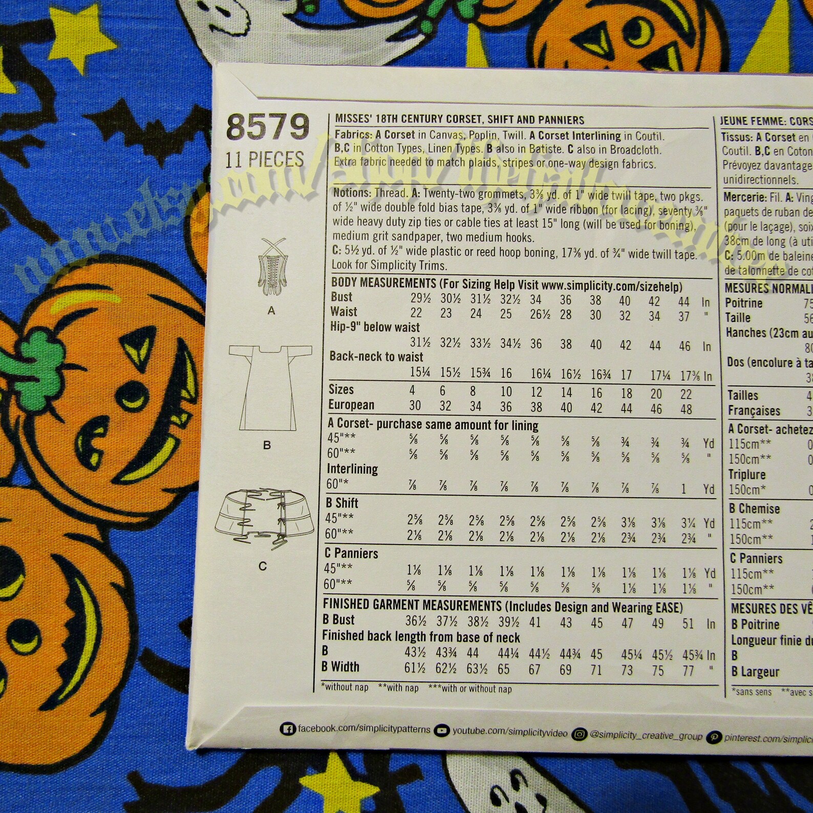 Simplicity 8579 Renaissance Hoop Under Dress Sewing Pattern - Etsy