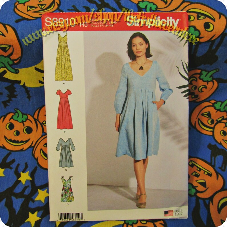 Simplicity 8910 6-14 Classic Dress Versatile SEWING PATTERN | Etsy