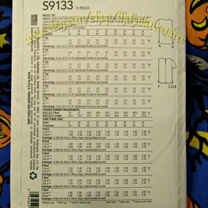 Simplicity 9133 Simple Knit Tshirt Blouse Top Sewing Pattern - Etsy