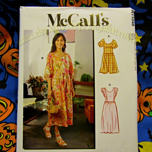 Simplicity 9265 Boho Cottagecore House Dress Sewing Pattern - Etsy