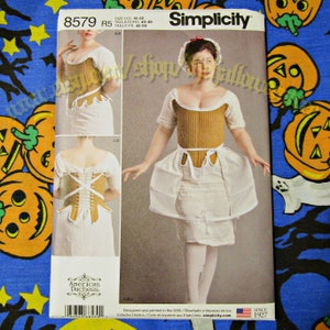 Simplicity 8579 Renaissance Hoop Under Dress Sewing Pattern Sizes 14-22 ...