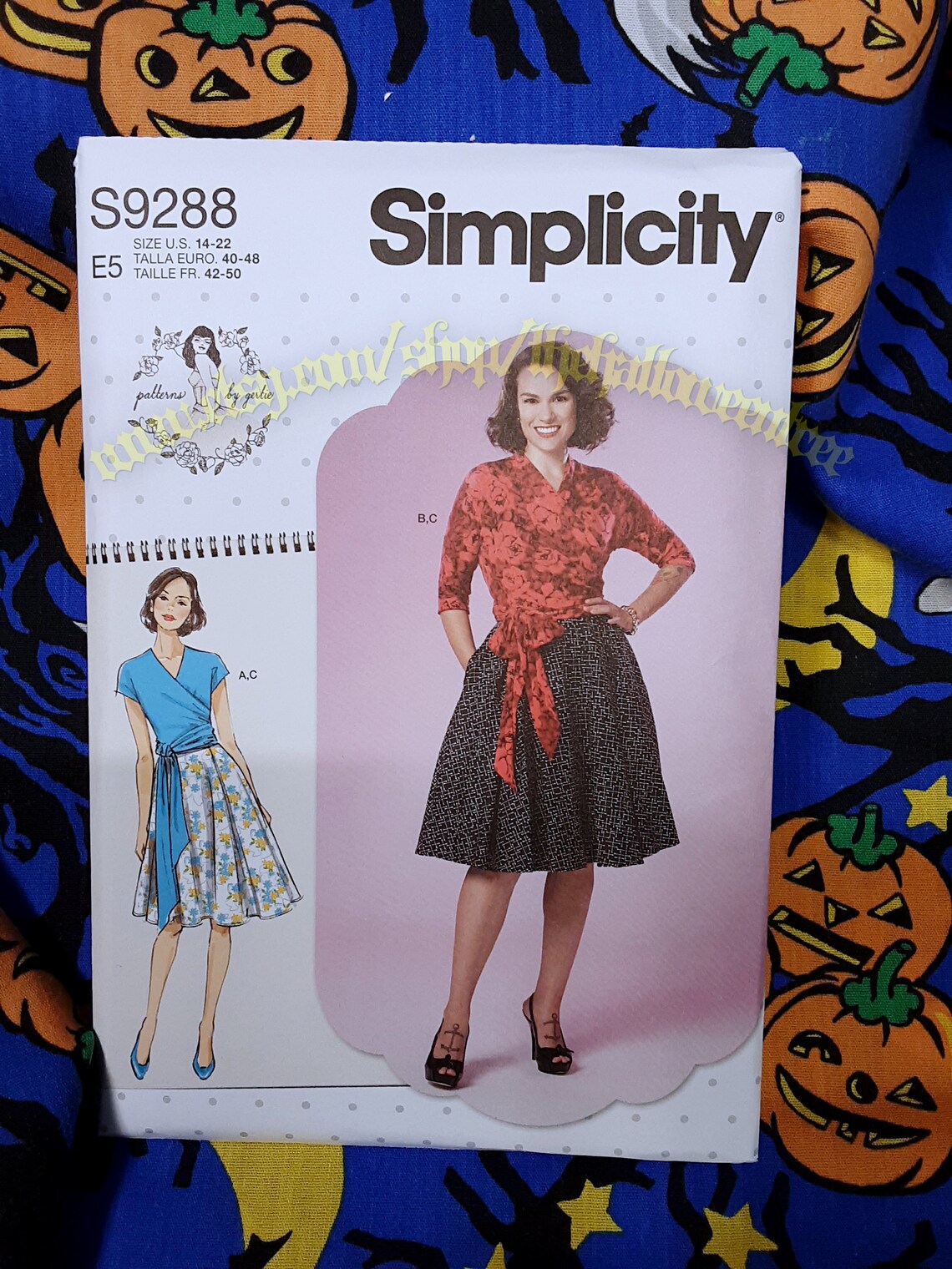 Simplicity 9288 E5 Vintage Style Tops & Skirt Sewing Pattern - Etsy