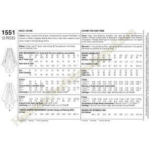 Simplicity 1551 Fairy Princess Gown Sewing Pattern Sizes 16-24 S1551 - Etsy