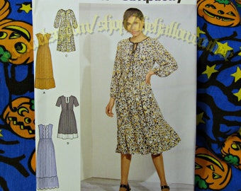 Simplicity Sewing Pattern S8872 Misses' Pullover Dress - Etsy
