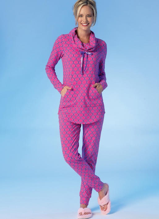Simplicity 9210 Hooded Pajamas and Slippers Sewing Pattern - Etsy