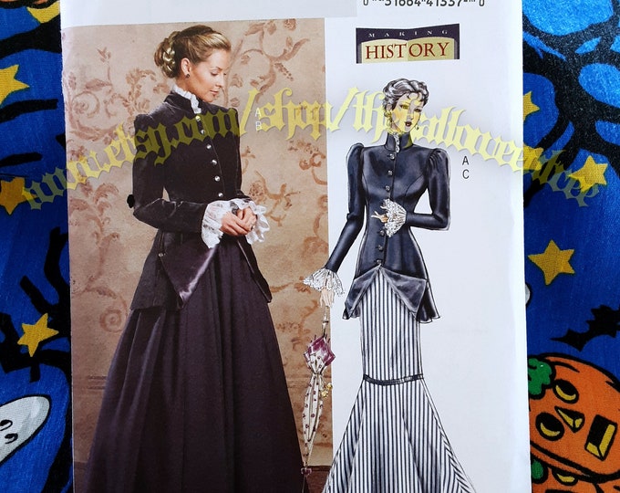 Butterick 4954 Historical Costume SEWING PATTERN Sizes 8-14 B4954 - Etsy