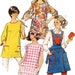 Simplicity S9868 Apron Smock Sewing Pattern Sizes XS-XL 9868 - Etsy