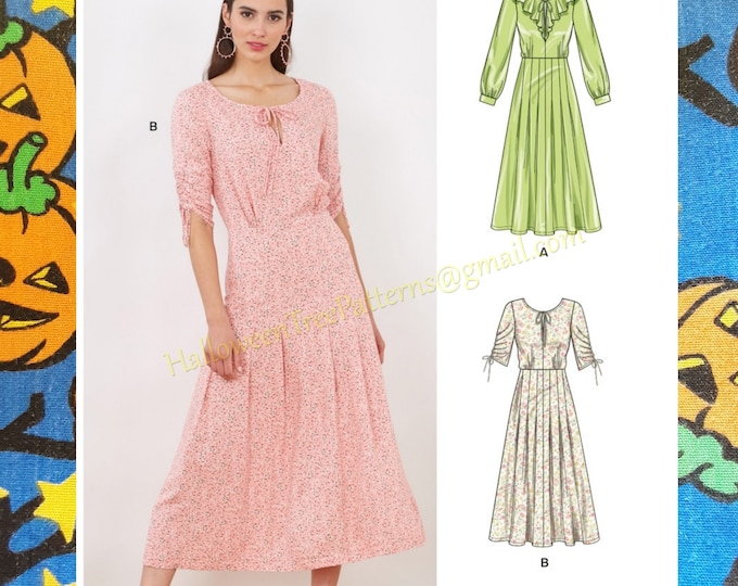 New Look 6695 Farmhouse Dresses Sewing Pattern Sizes 4-16 - Etsy