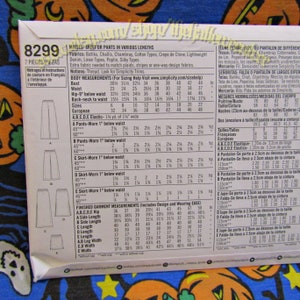 Simplicity 8299 Sewing Pattern for Skirts or Pants in Various Lengths S8299 Sizes 14-22 - Etsy