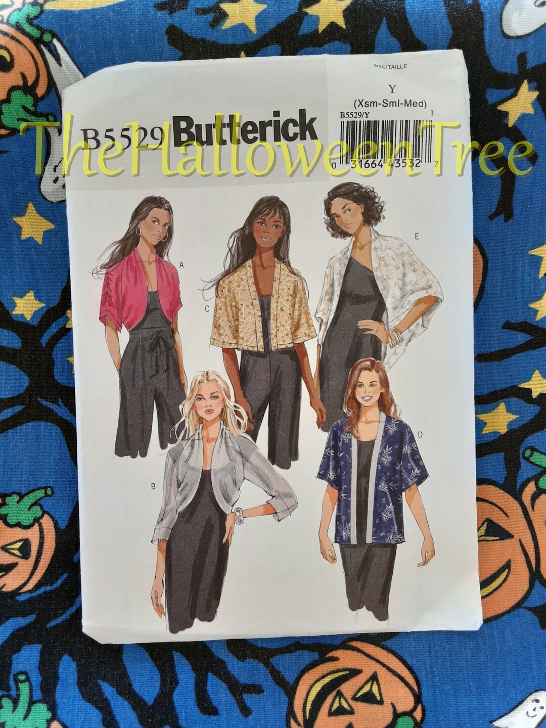 Butterick 5529 Kimono Style Cardigan Sewing Pattern XS-M - Etsy
