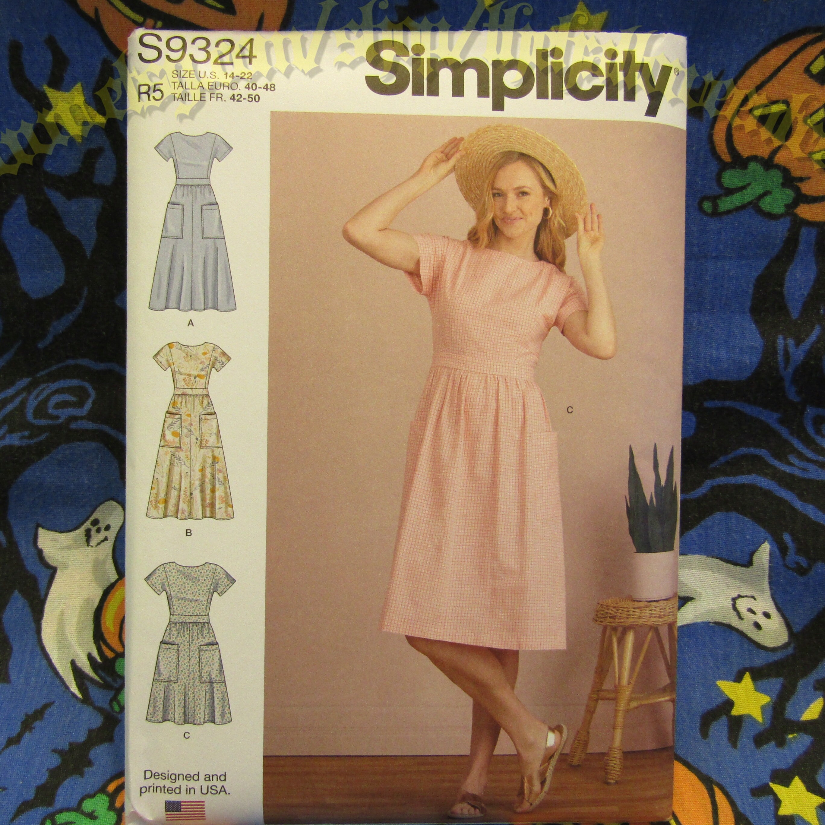 Simplicity 9324 Aka R11106 Dress Sewing Pattern Short Sleeve - Etsy