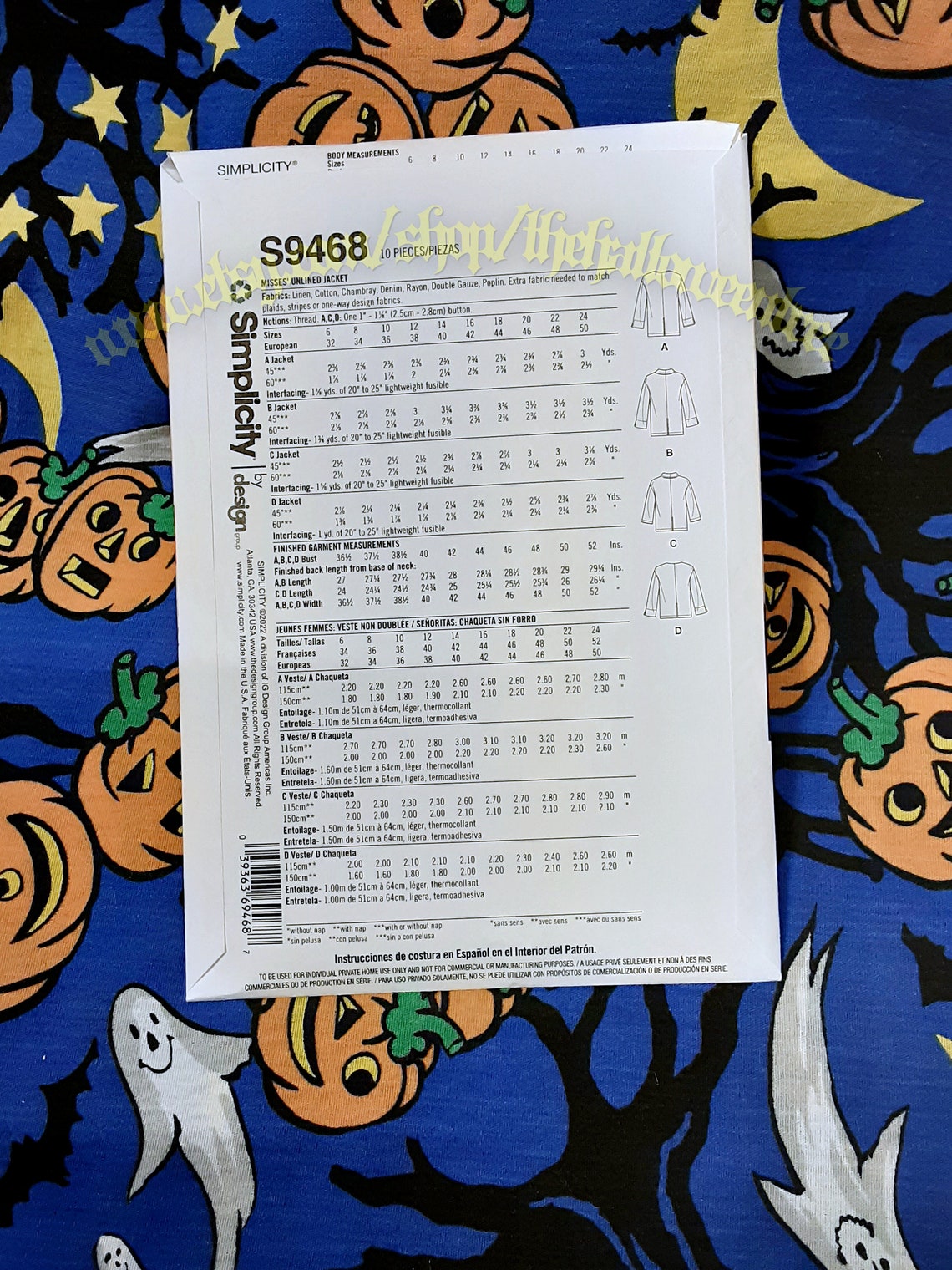 Simplicity 9468 Jacket Coat Sweater Blazer Sewing Pattern - Etsy