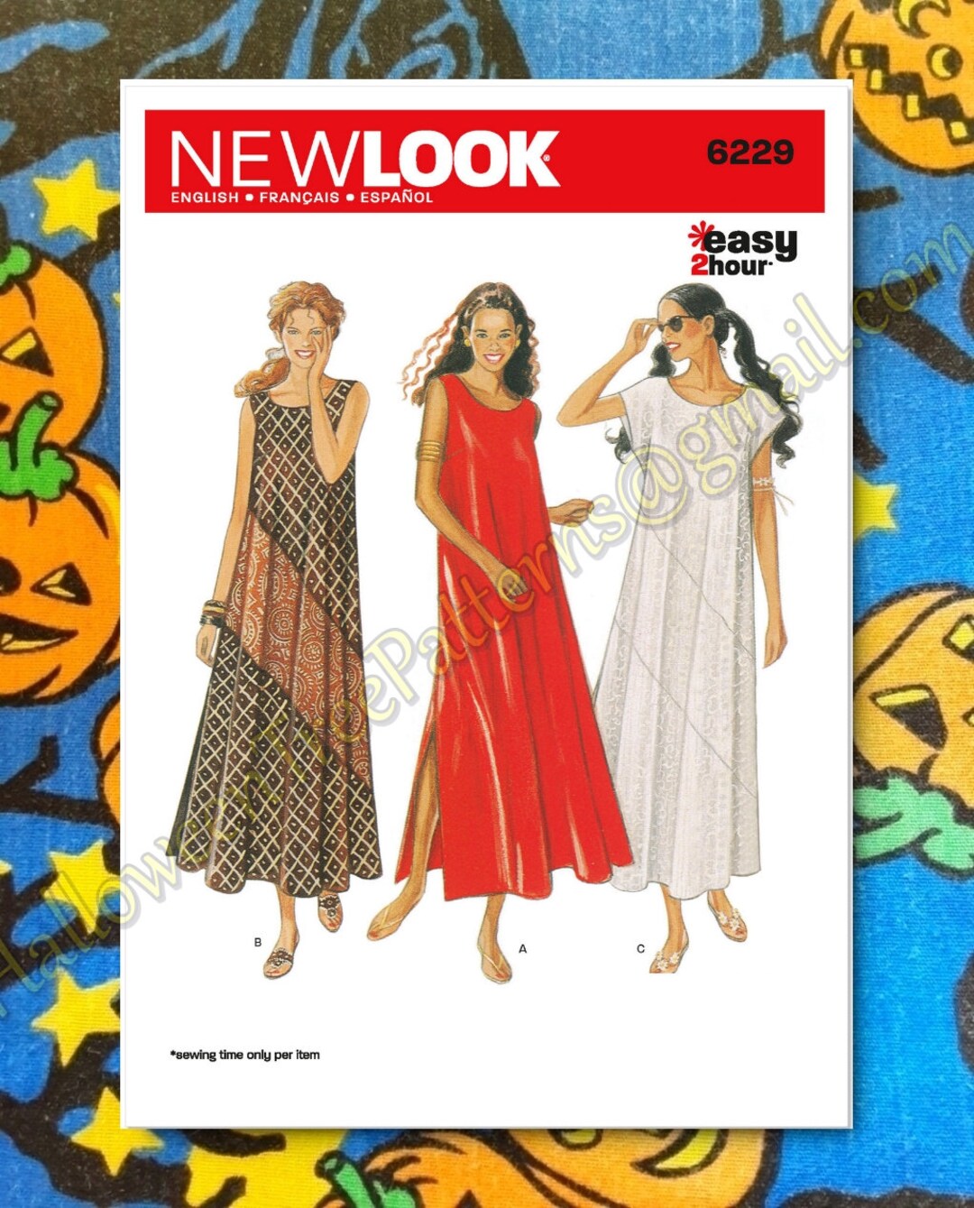 New Look 6229 Sizes 8-18 Dress Sewing Pattern N6229 - Etsy