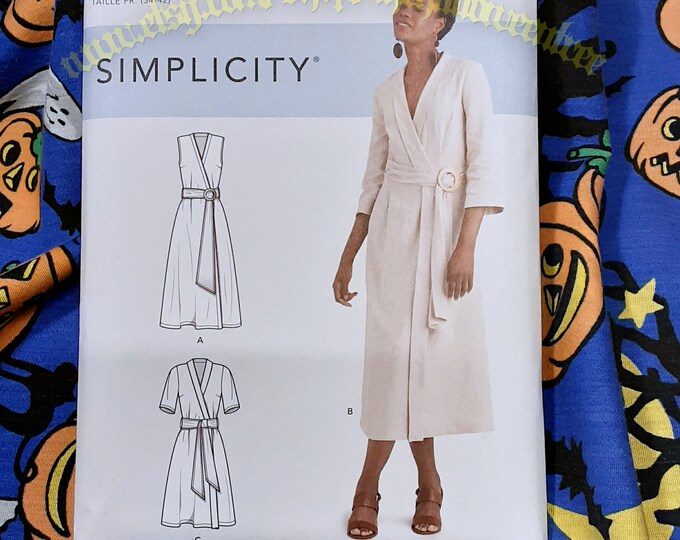 Mccalls 7862 Simple Boho Tunic Apron Dress Sewing Pattern Sizes Small ...