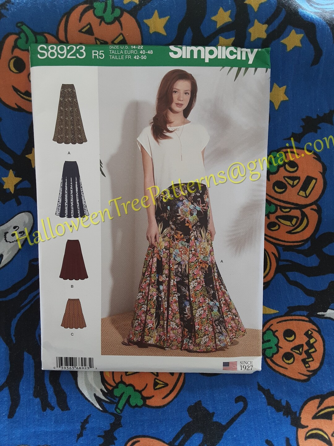 Simplicity 8923 Skirt Sewing Pattern Sizes 14-22 S8923 - Etsy