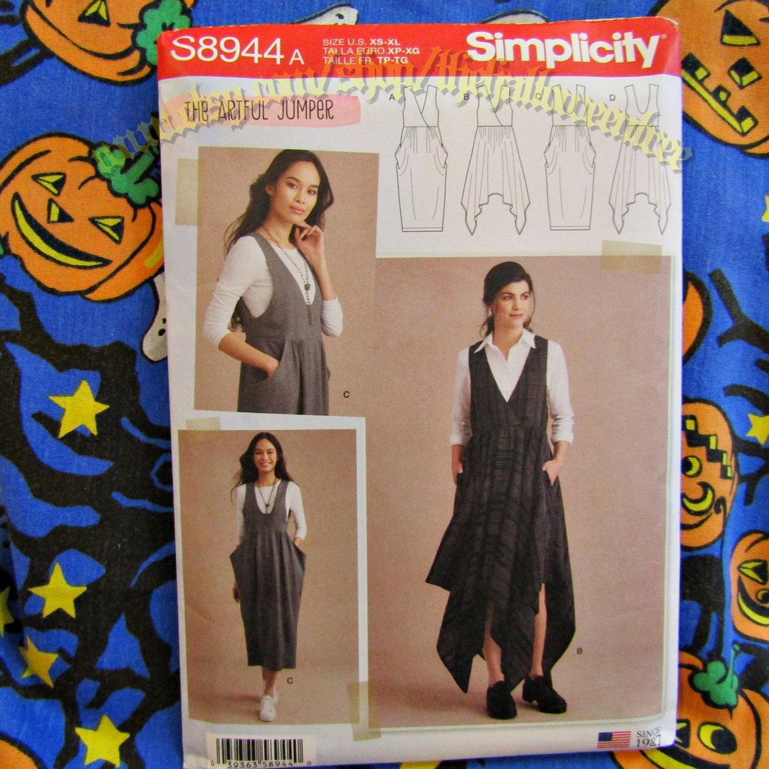 Simplicity S8944 OOP Handkerchief Jumper House Dress Sewing Pattern ...