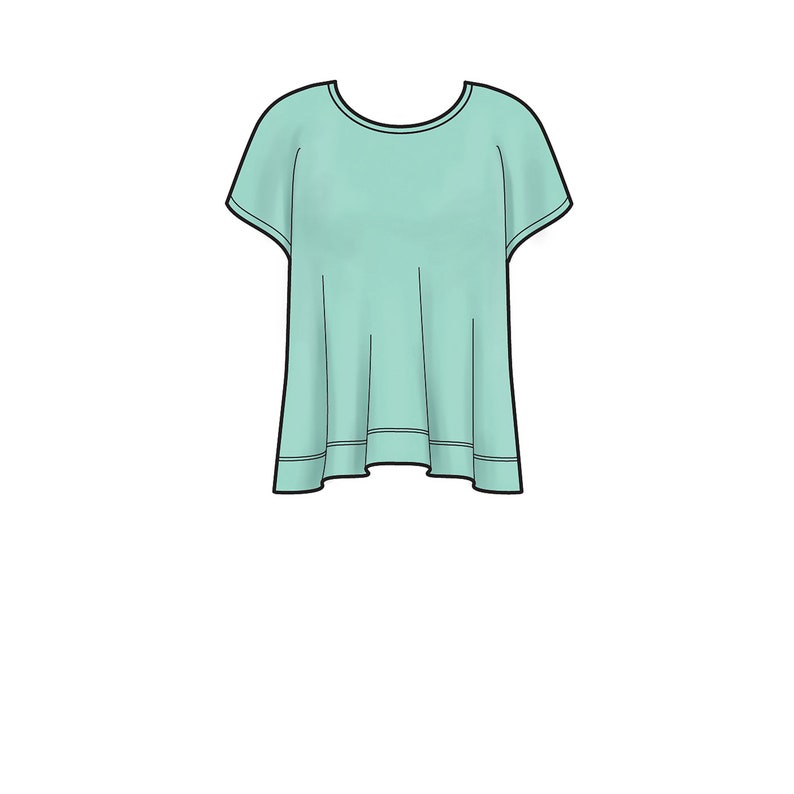 Simplicity 9020 Sewing Pattern S9020 Sleepwear Knit Tops - Etsy