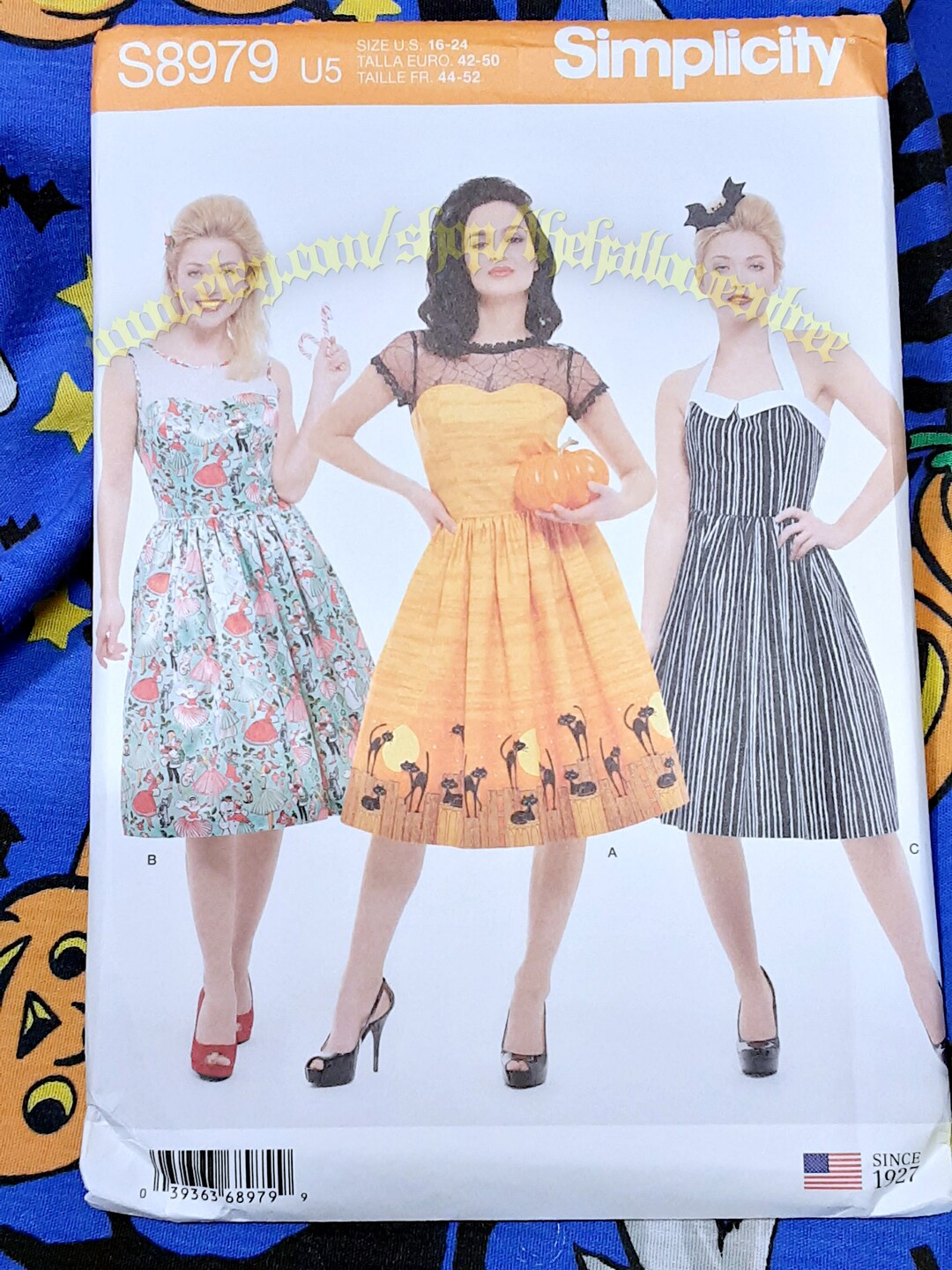 Simplicity 8979 Vintage Style Dress Sewing Pattern Sizes 16-24 S8979 - Etsy