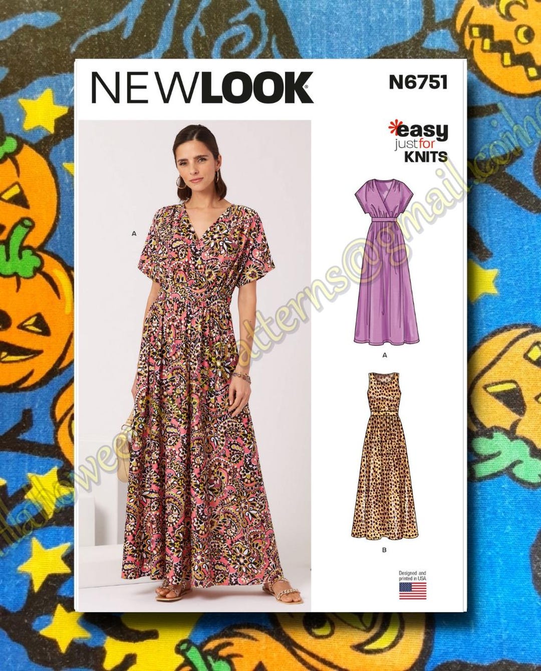 New Look 6751 Sizes 10-22 Dress Sewing Pattern N6751 - Etsy