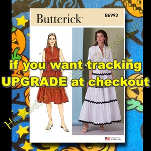 Butterick 6993 Dress Sewing Pattern Sizes 18-26 B6993 - Etsy