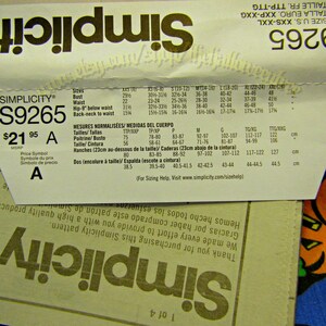 Simplicity 9265 Boho Cottagecore House Dress Sewing Pattern Sizes XXS ...