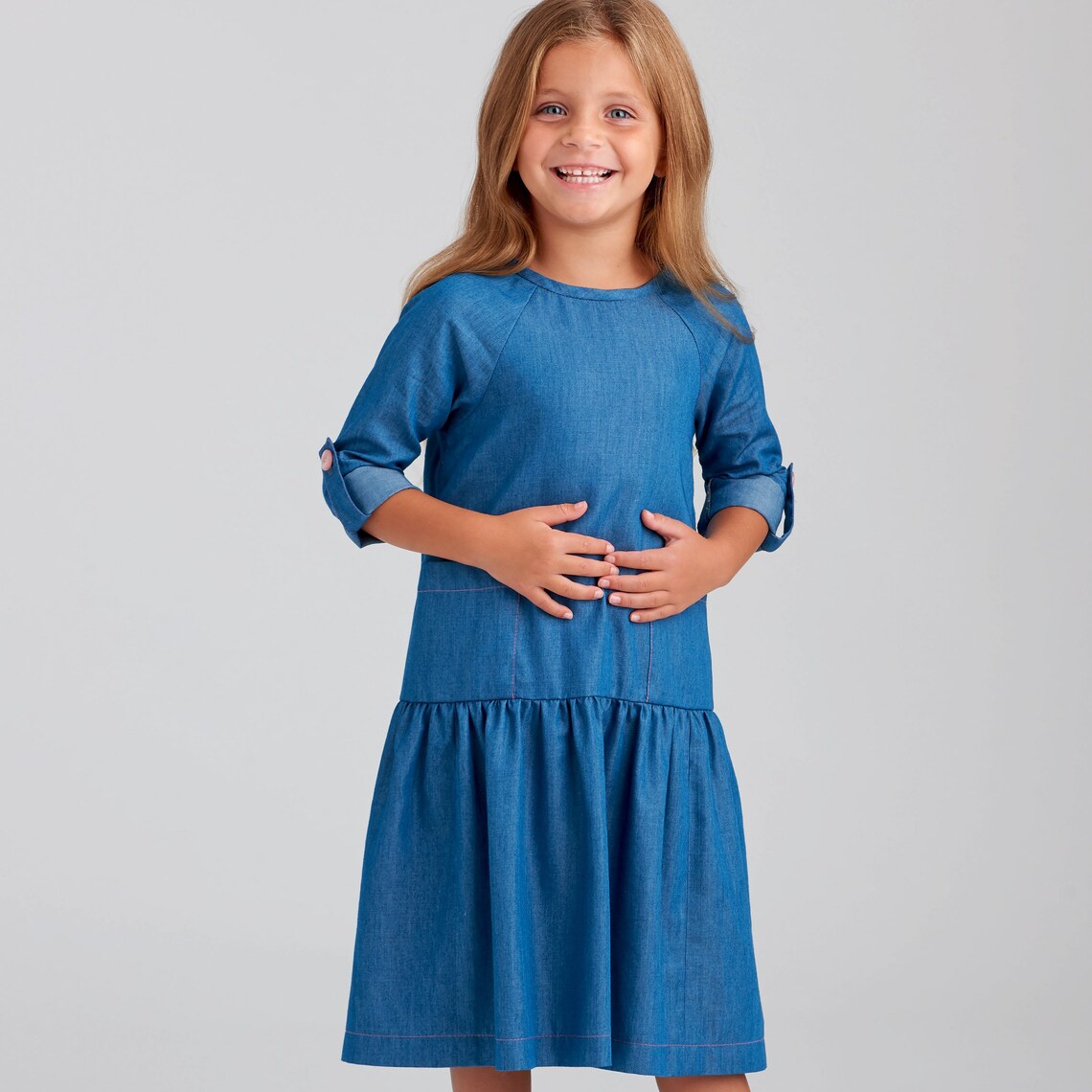 Simplicity 9057 Easy Mom and Me Tunic Lagenlook Dress - Etsy