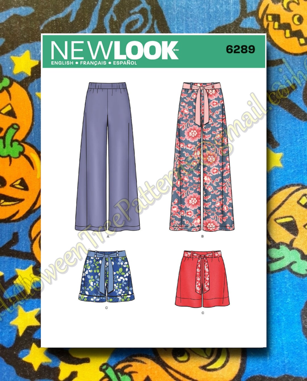 New Look 6289 Pants and Shorts Sewing Pattern Sizes 8-18 N6289 - Etsy