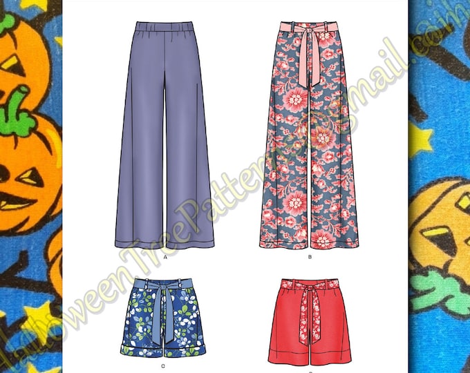 Simplicity 8841 Pull on Pants Simple Sewing Pattern Minimal Perfect ...