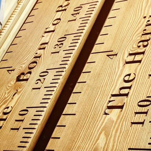 Personalised Wooden Height Chart Ruler Wooden Height Chart - Etsy UK