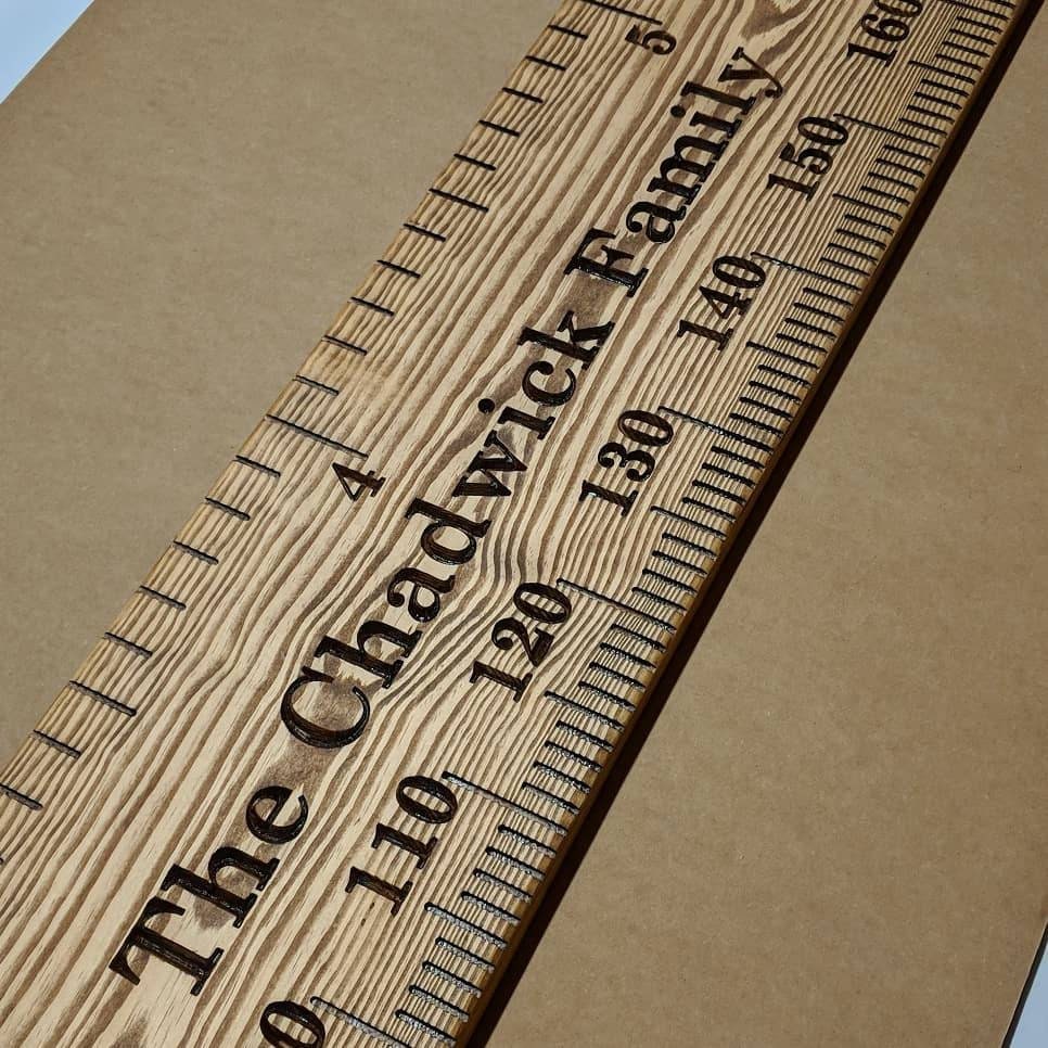 Personalised Wooden Height Chart Ruler - Etsy Canada